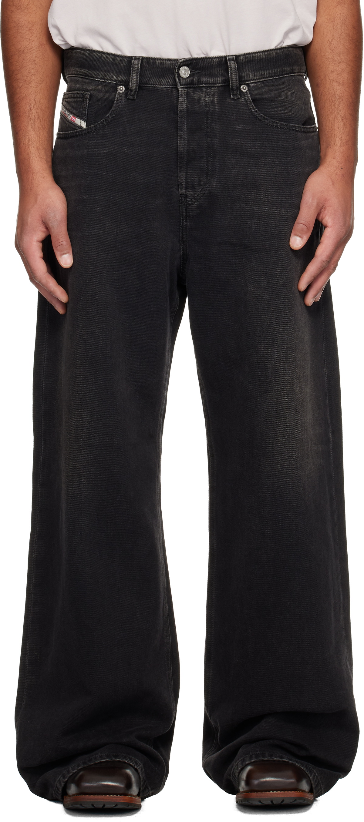 Diesel Black D-Rise Jeans Diesel