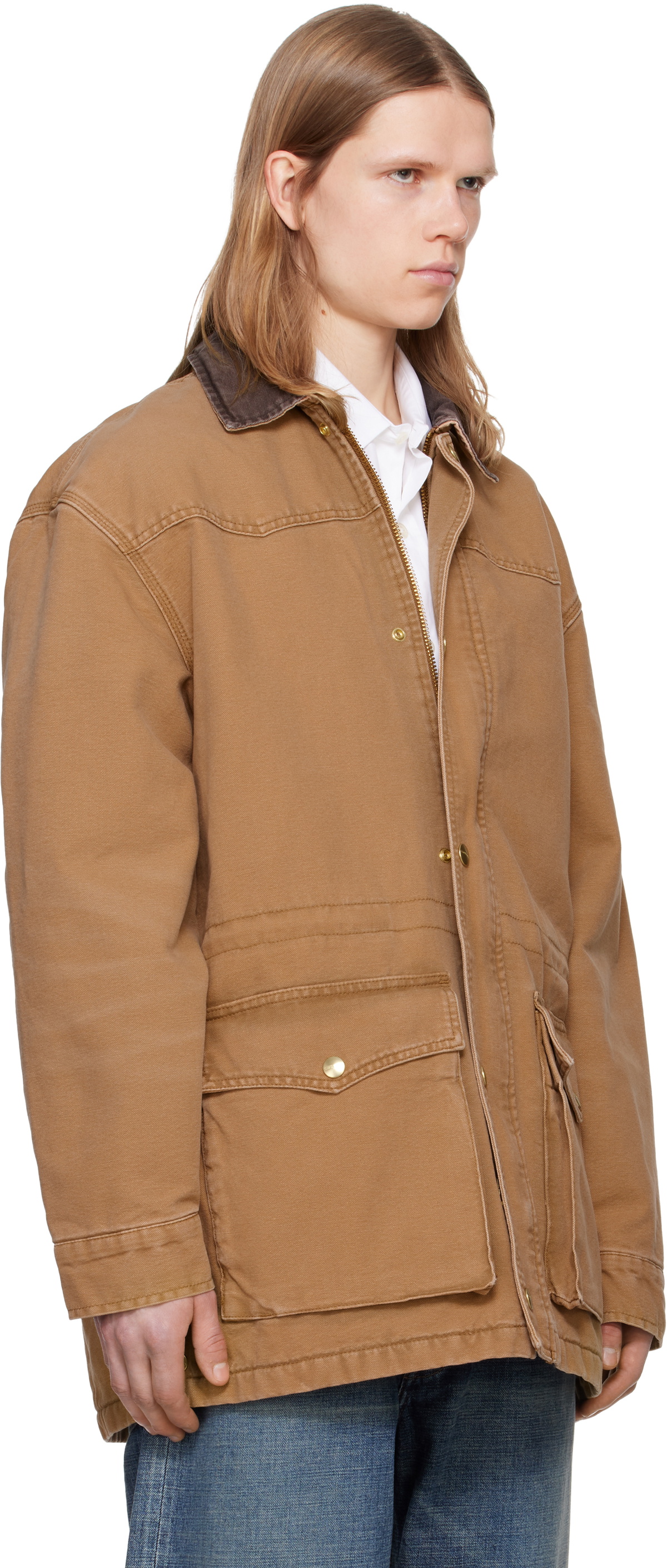 Carhartt Work In Progress Tan OG Santa Fe Coat Carhartt WIP