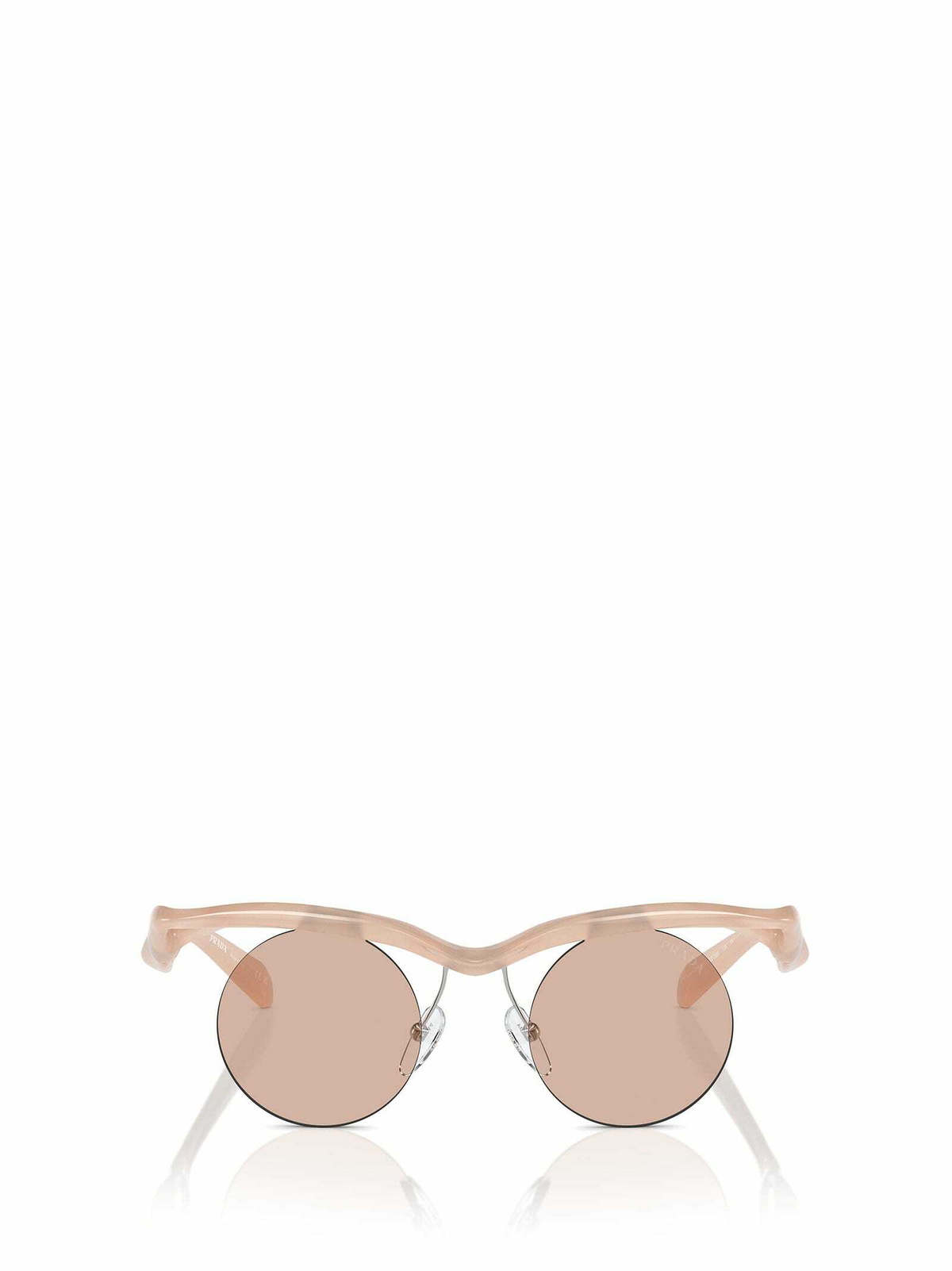 Prada Eyewear Pr A24s Opal Peach Sunglasses Prada