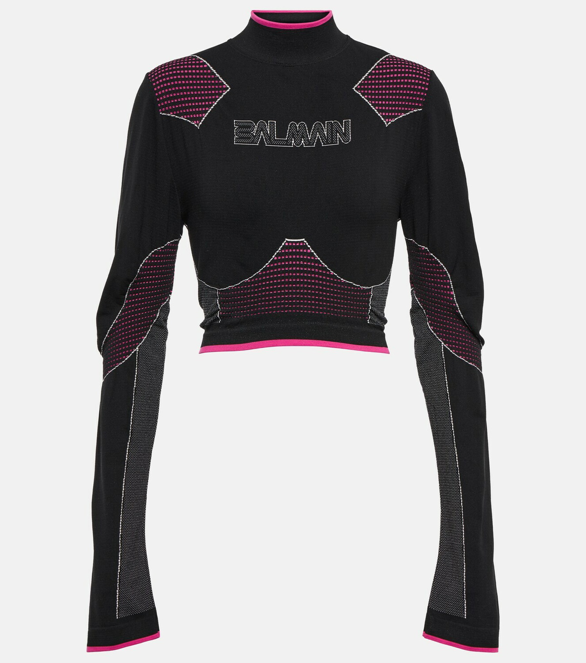 Balmain - Logo crop top Balmain