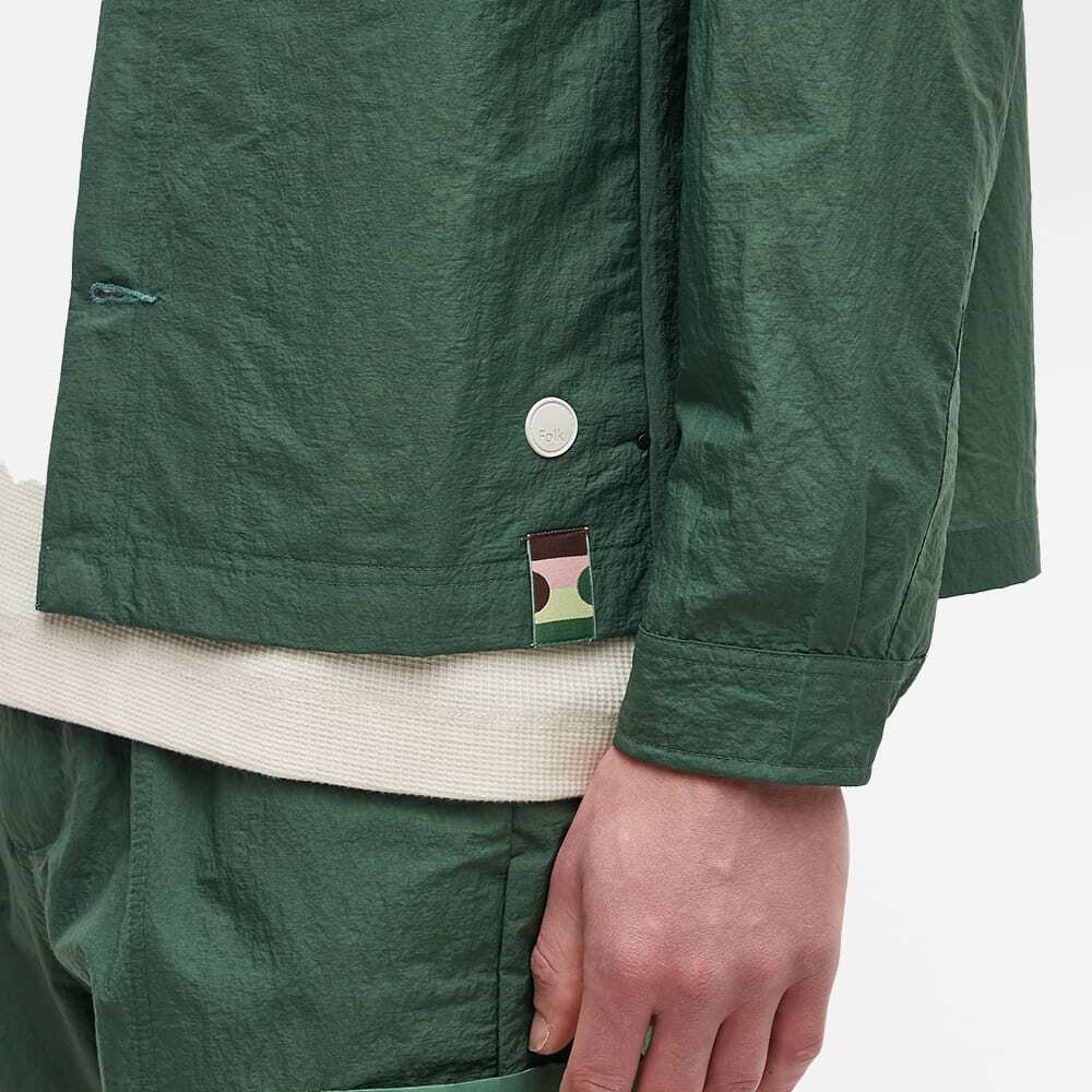 Folk Men's Stack Jacket in Green Folk