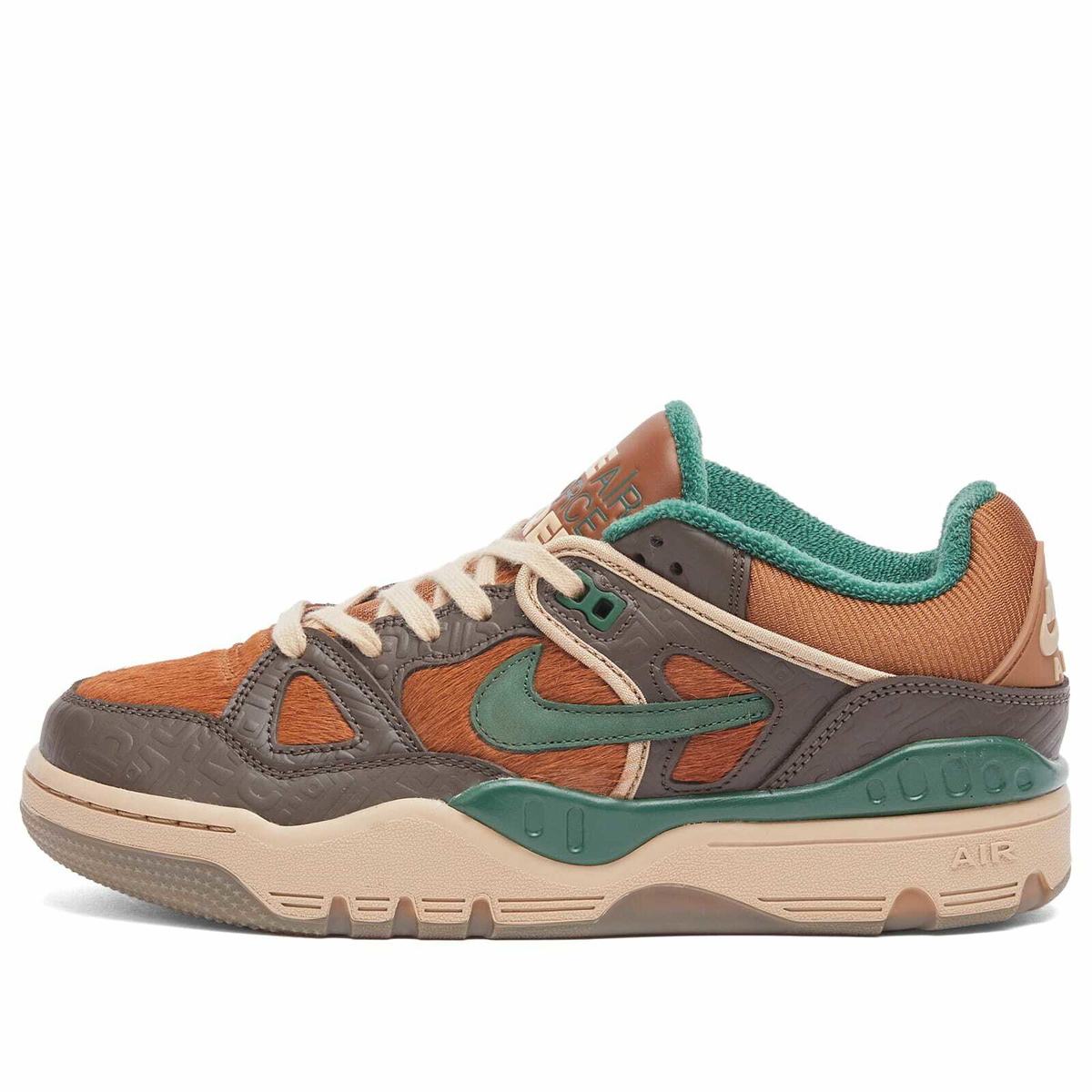 Nike x Nigo Air Force 3 Low SP Sneaker in Brown/Hemp/Pecan Nike