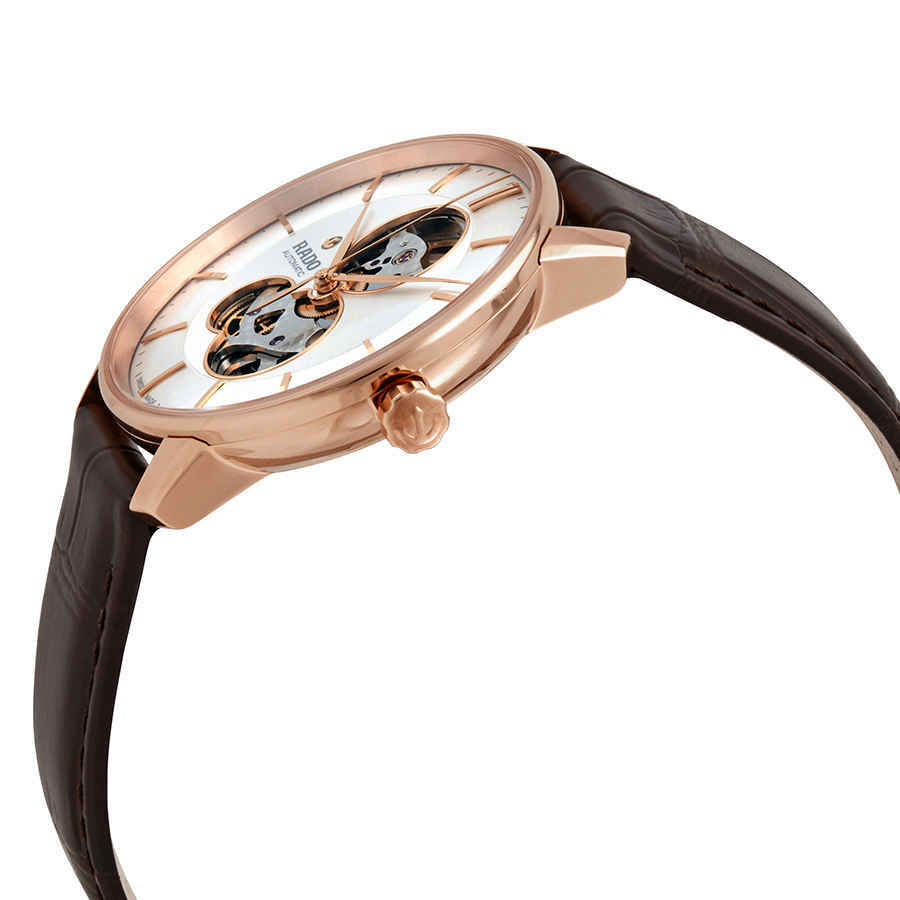 Rado Coupole Classic Open Heart Automatic Silver Dial Mens Watch ...