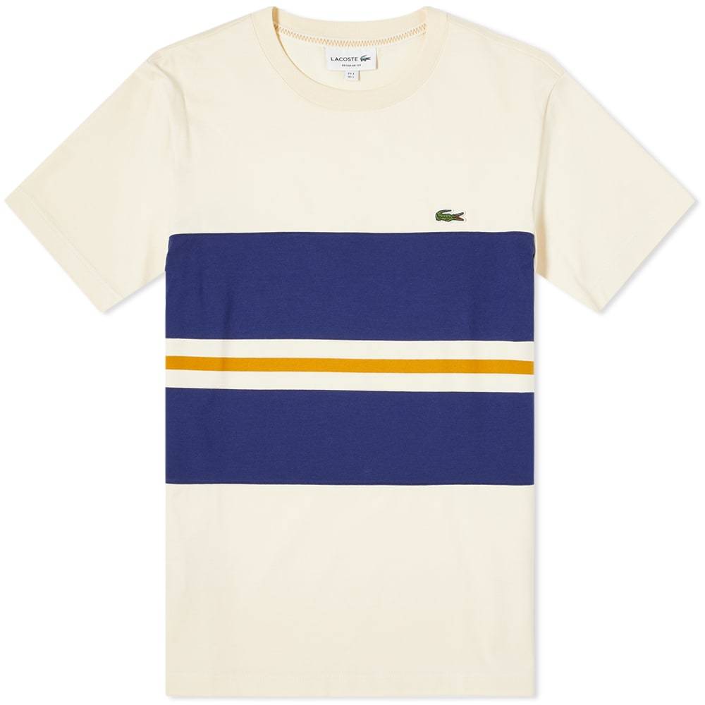 Lacoste Block Stripe Tee Lacoste