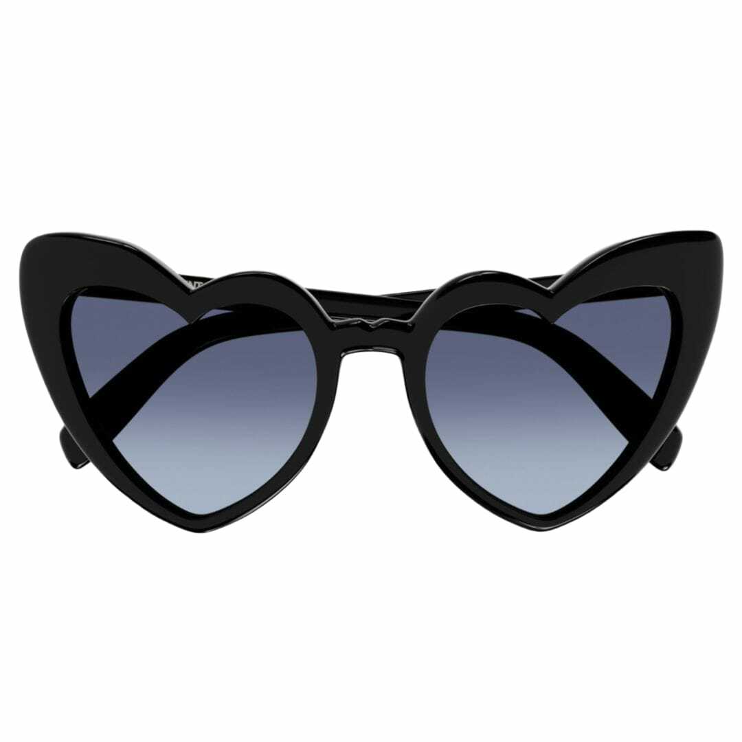 Saint Laurent Eyewear Sl 181 Loulou008 Black Black Grey Saint Laurent