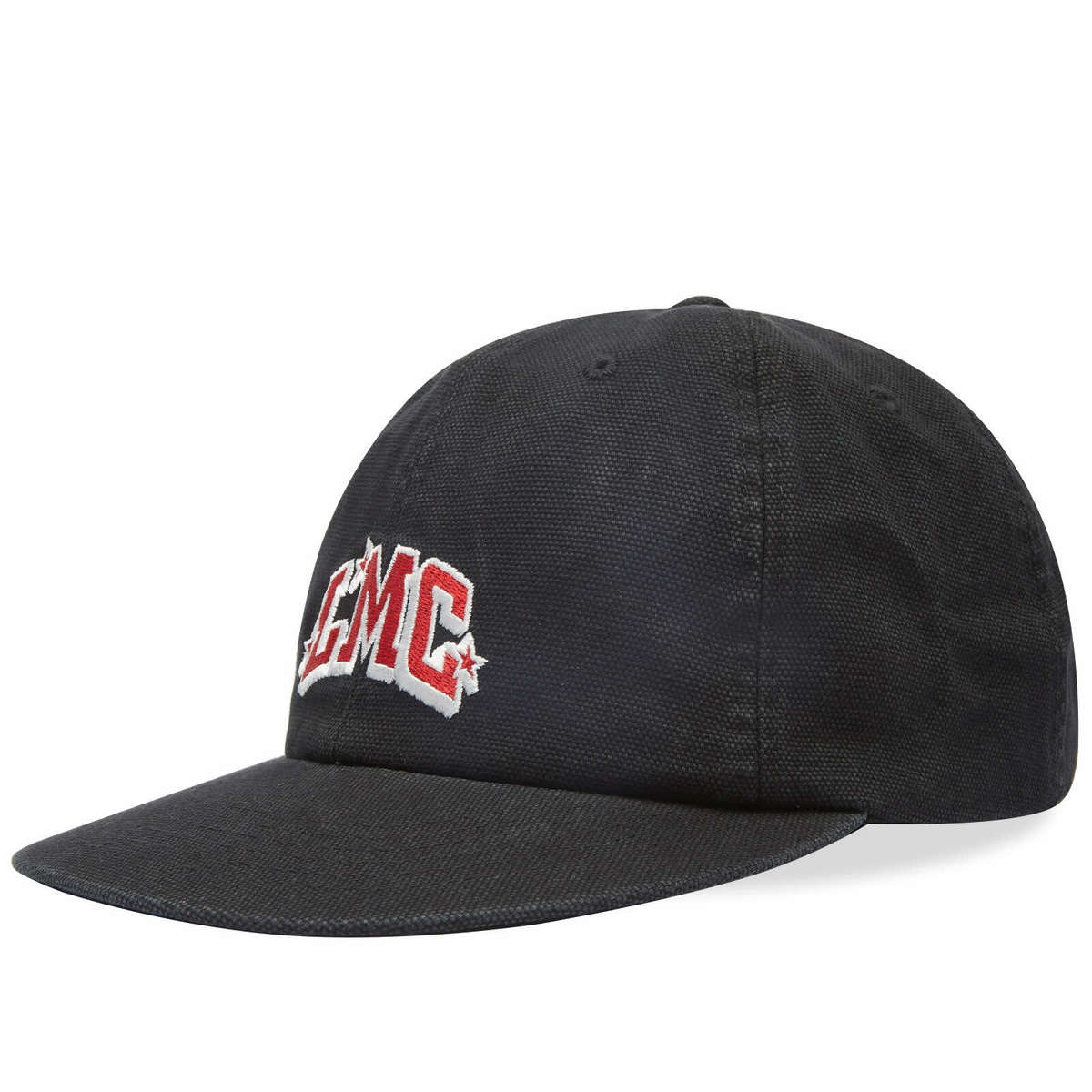 LMC Men's Star Arch 6 Panel Cap in Black LMC
