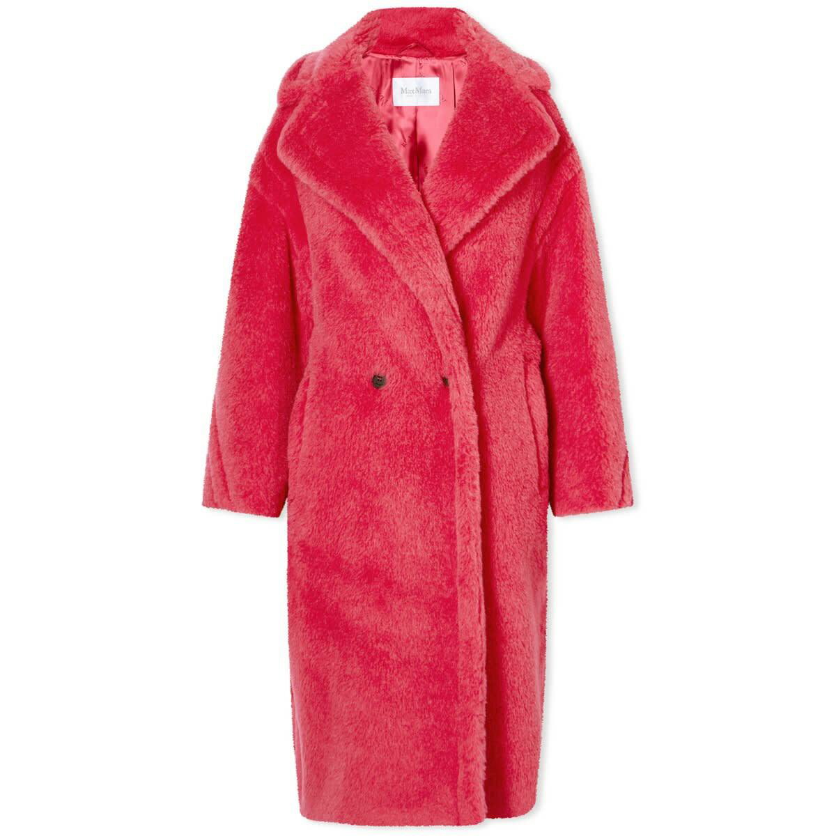 Max Mara Women's Tedgirl Coat in Raspberry Max Mara