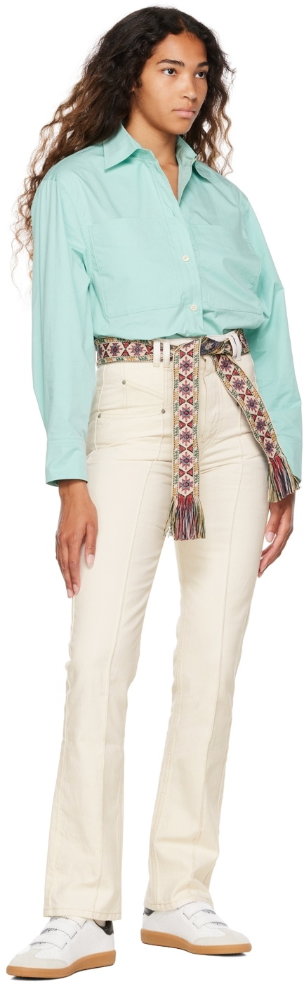 Isabel Marant Blue Orixia Shirt Isabel Marant