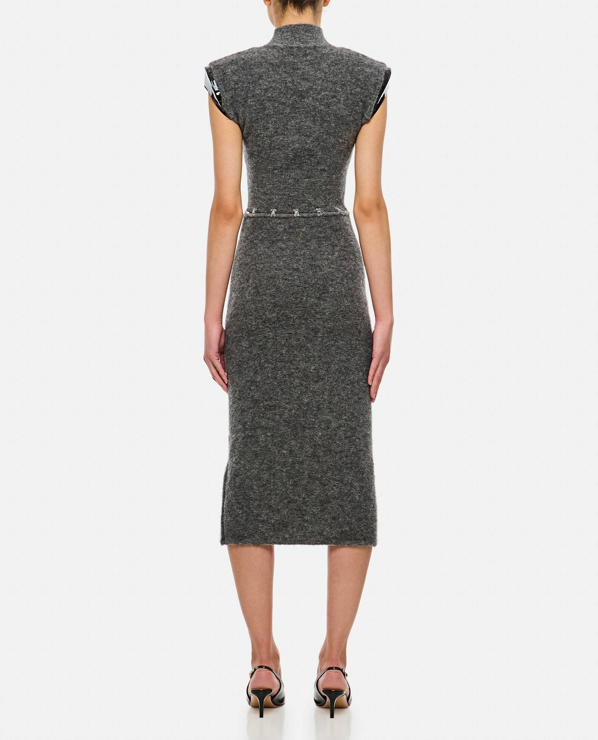 SportMax Albino Cut-out Mohair Dress Sportmax