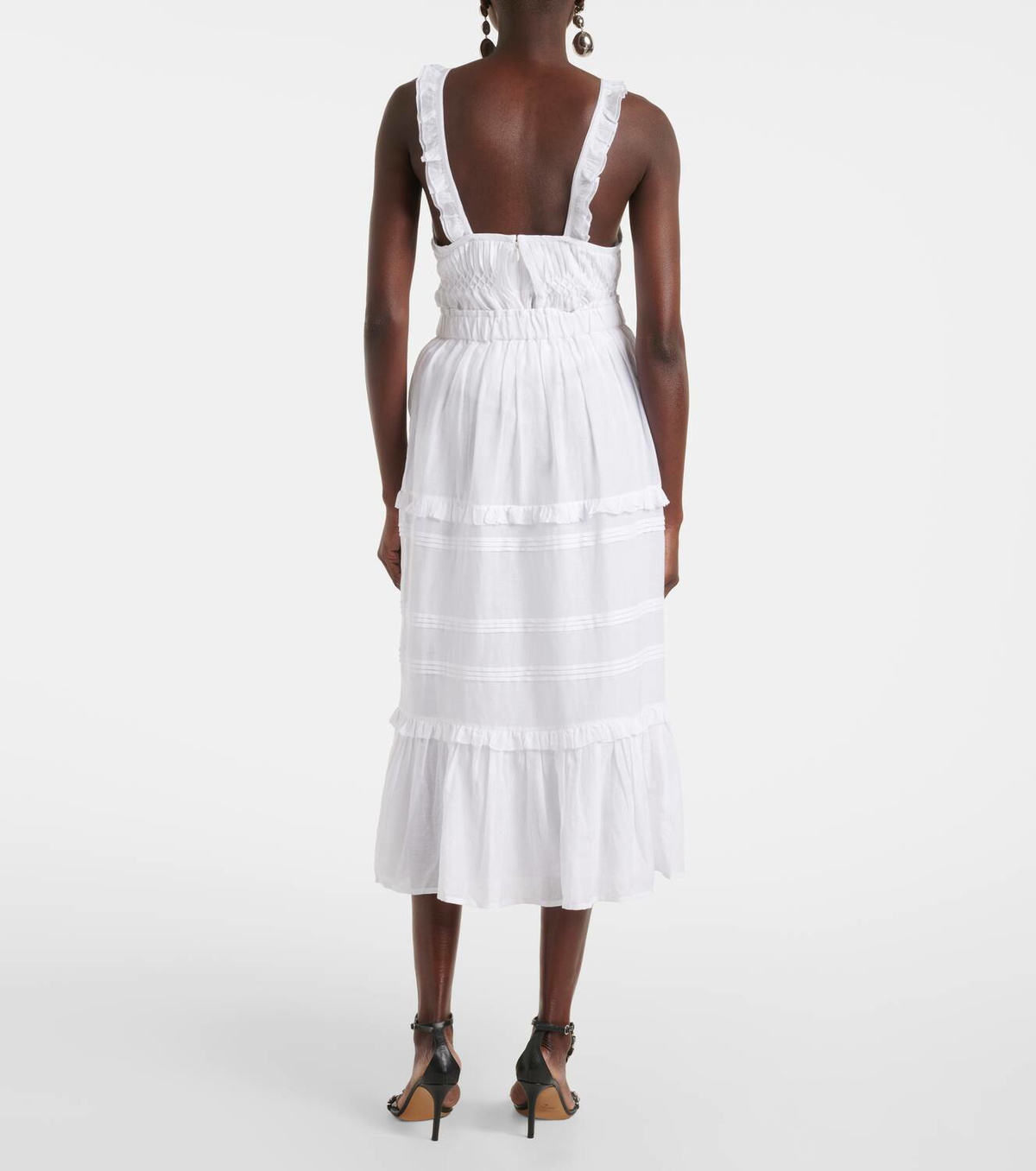 Marant Etoile Diya cotton-blend maxi skirt Isabel Marant Etoile