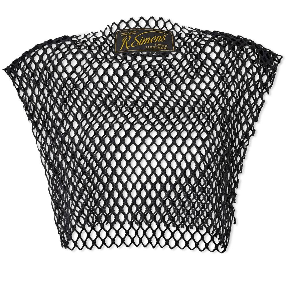 Raf Simons Net Cropped Shoulder Top Raf Simons