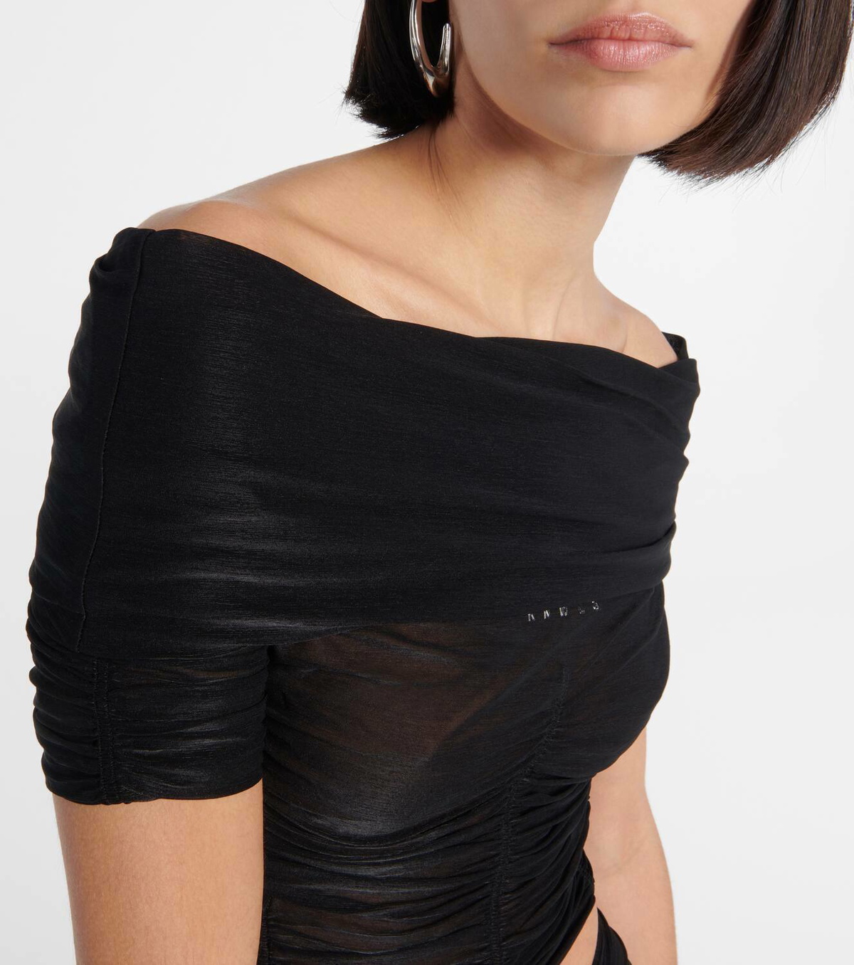 KNWLS Gathered crop top KNWLS