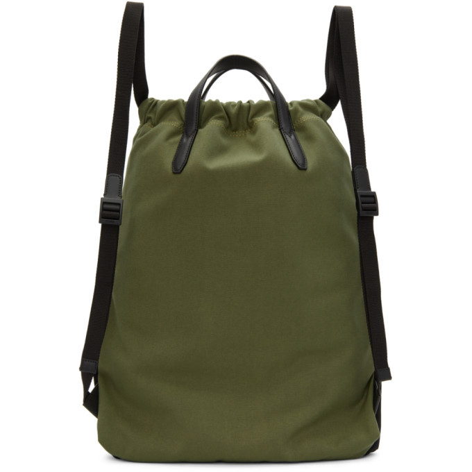 Fendi Green and Black Flat Face Backpack Fendi