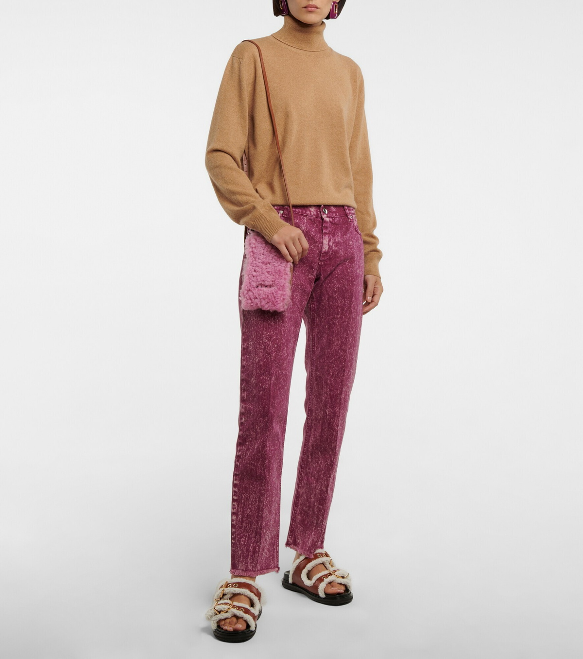 Marni - Mid-rise straight cropped jeans Marni