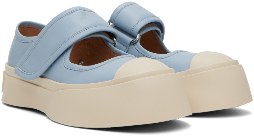 Marni Blue Pablo Ballerina Flats Marni