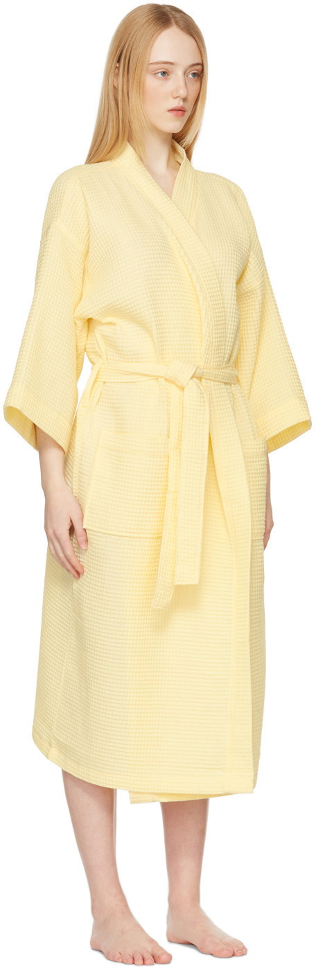 HAY Yellow Waffle Bath Robe HAY