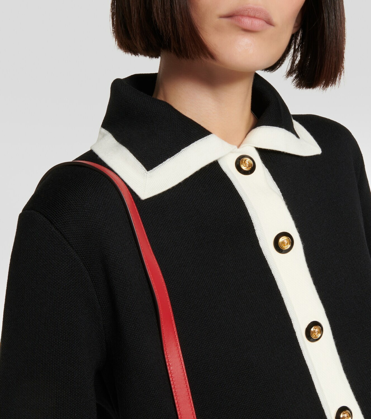 Gucci - Double G wool piqué jacket Gucci