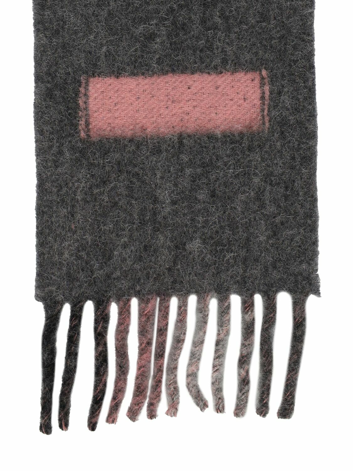 MARNI Logo Wool Blend Scarf Marni