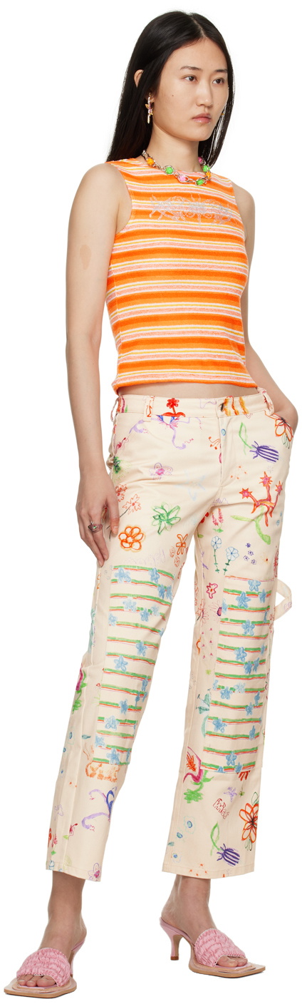 Collina Strada Silver Spikeez Chain Necklace Collina Strada