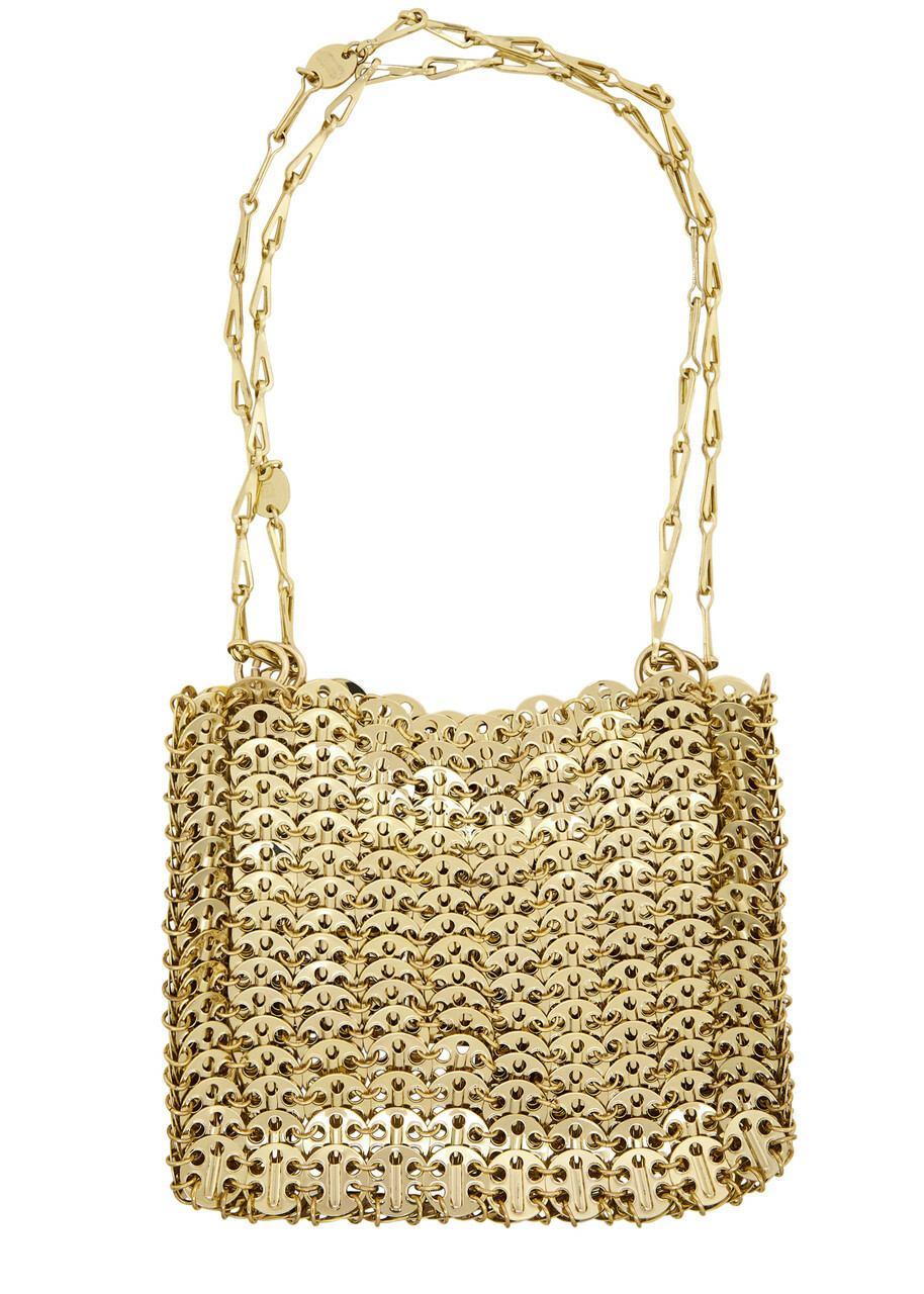 Rabanne 1969 Disc Shoulder bag - Gold - One Size Paco Rabanne
