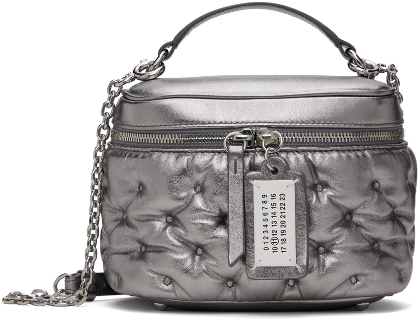 Maison Margiela Silver Glam Slam Vanity Pouch Maison Margiela