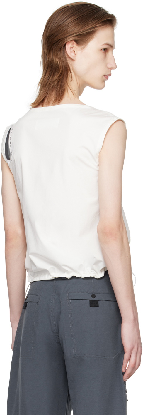 A. A. Spectrum White Neo Tank Top A. A. Spectrum