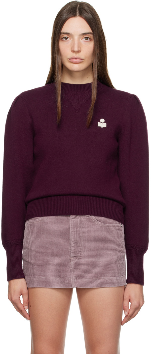 Isabel Marant Etoile Burgundy Kelaya Sweater Isabel Marant Etoile