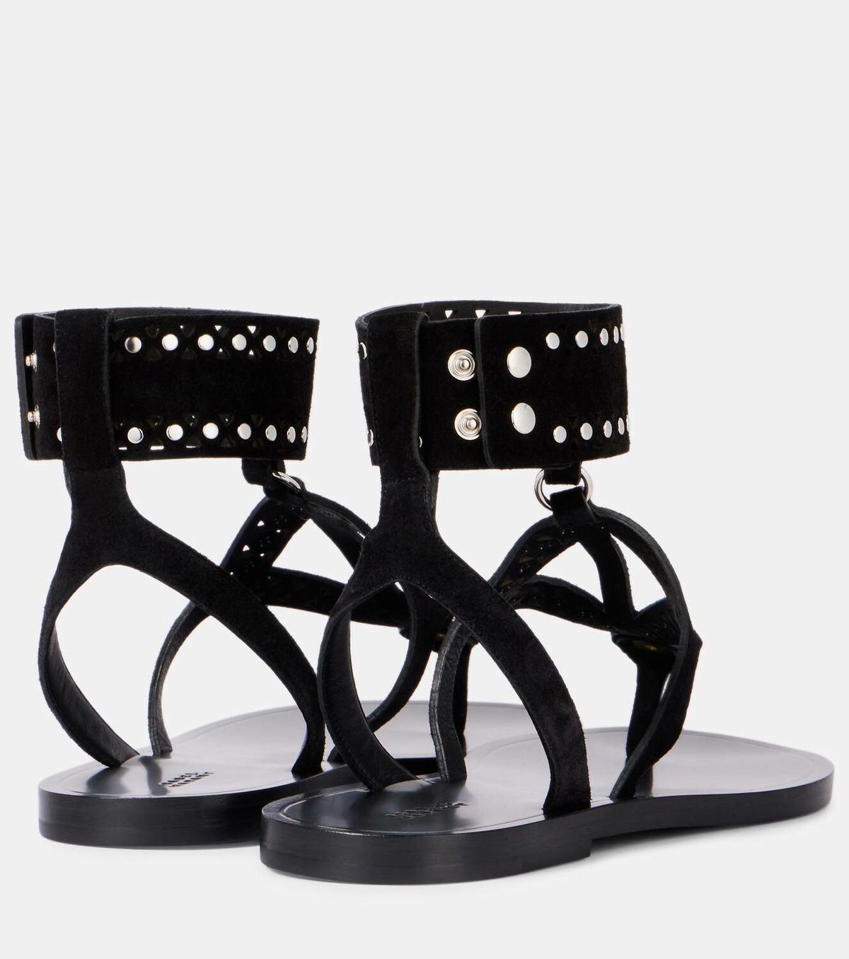 Isabel Marant Edil studded leather sandals Isabel Marant