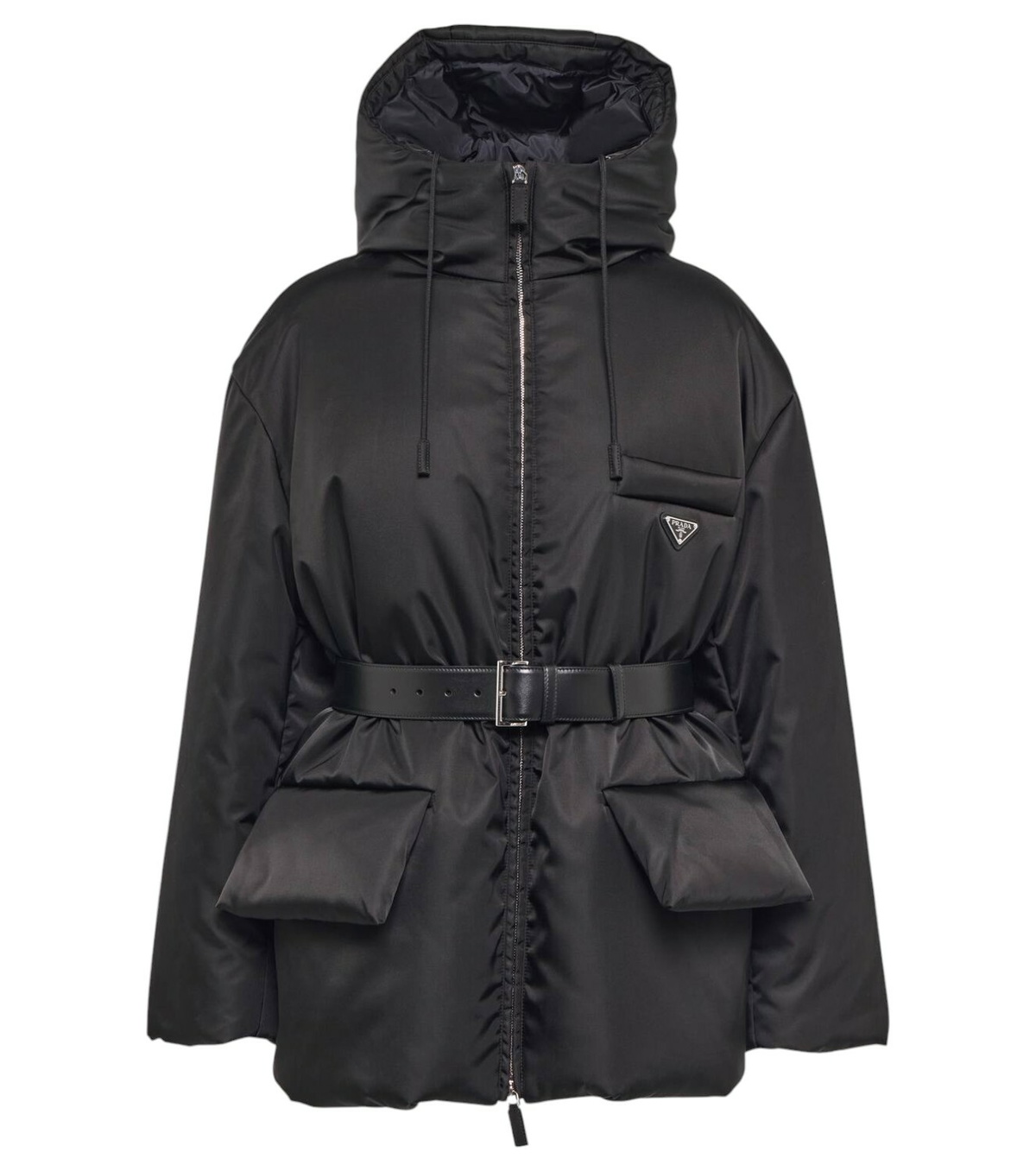 Prada Black Long Buttons Down Jacket Prada Prada Black Long Buttons Down Jacket Prada