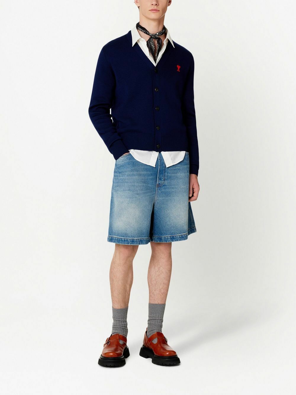 AMI PARIS - Cotton Shorts AMI