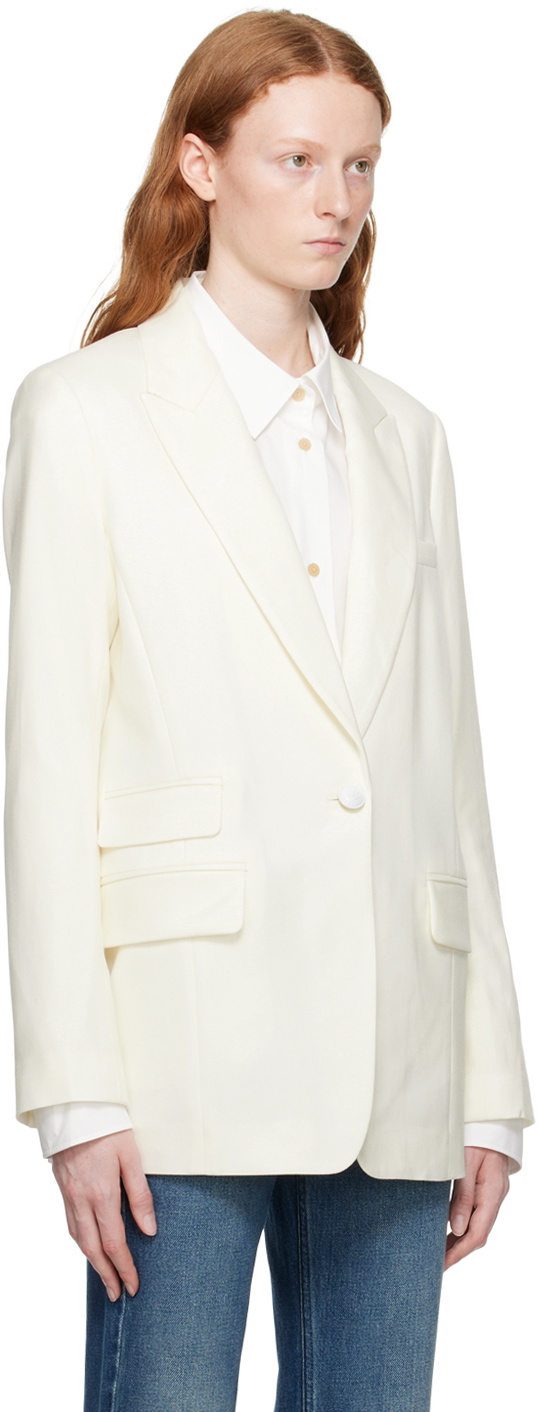rag & bone White Rylan Blazer Rag and Bone