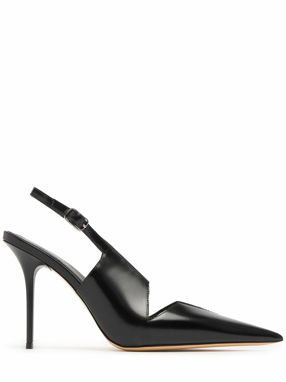 COPERNI 105mm Star Cut-out Leather Heels Coperni