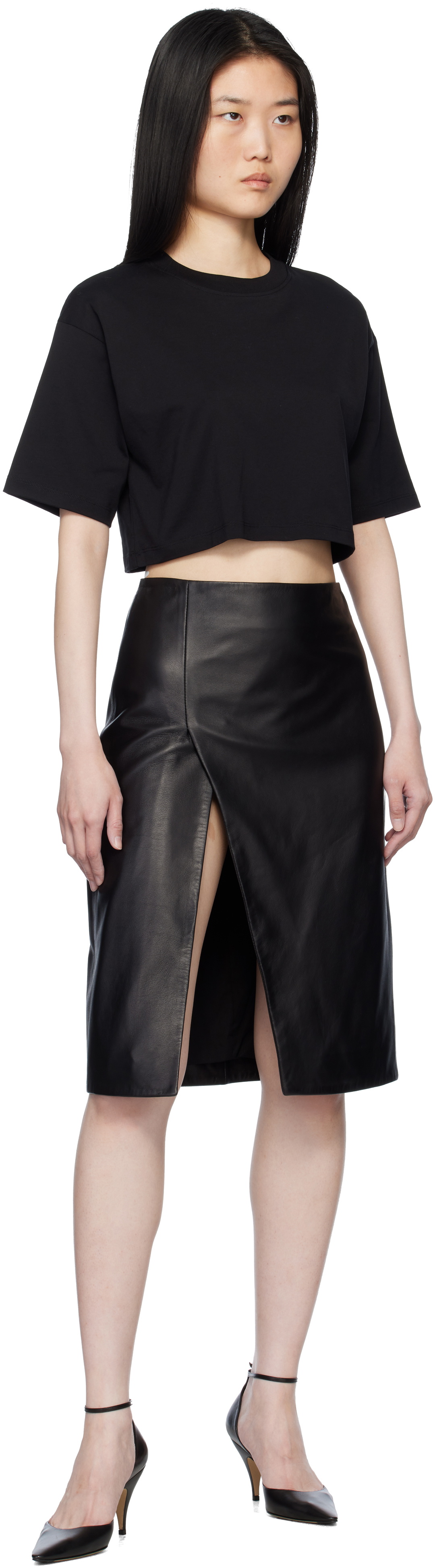 Loulou Studio Black Gupo T-shirt Loulou Studio