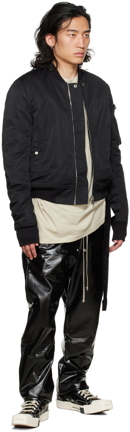 Rick Owens Drkshdw Black Geth Bela Lounge Pants Rick Owens Drkshdw
