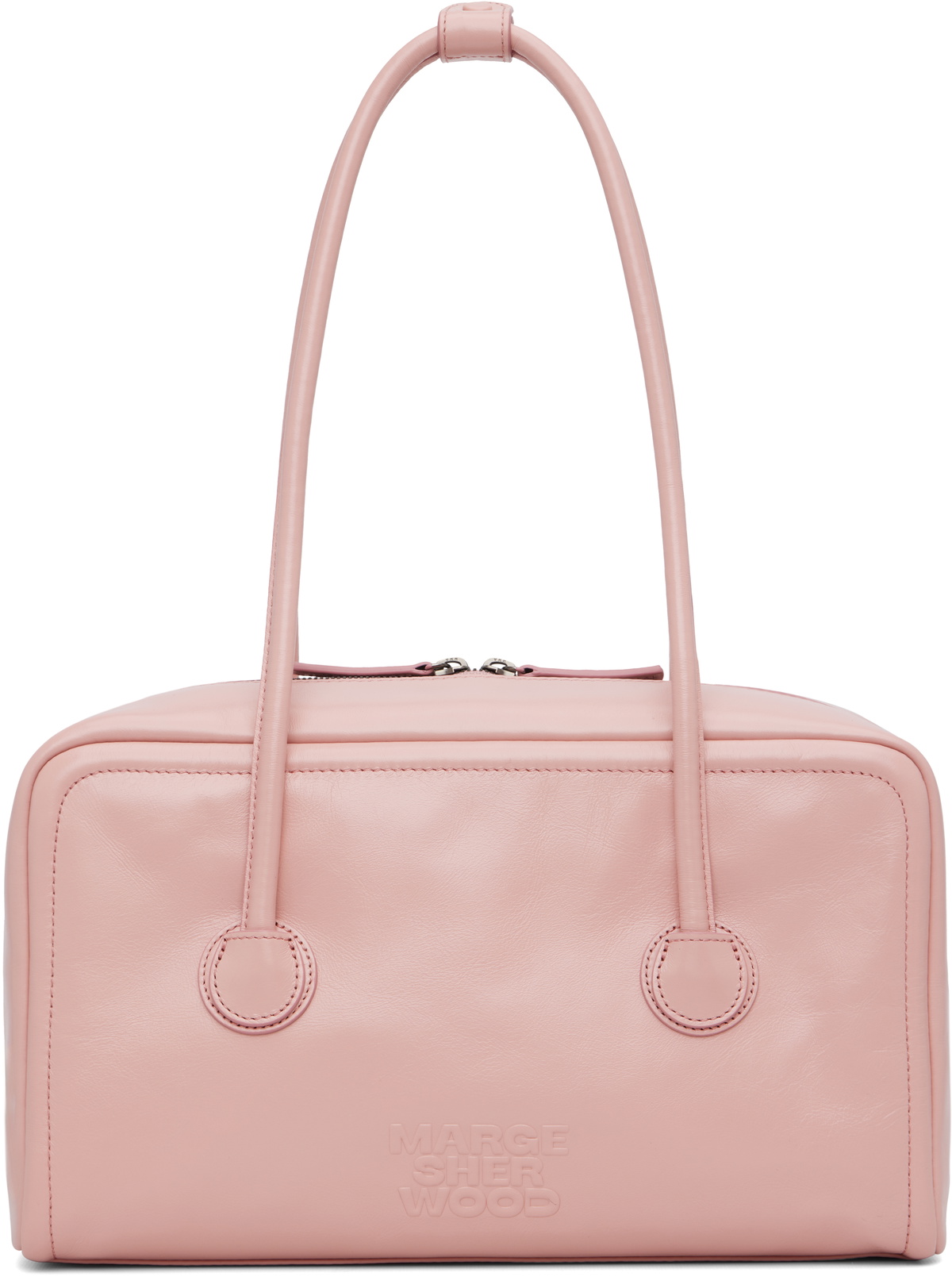 MARGESHERWOOD Pink Soft Boston Bag MARGESHERWOOD