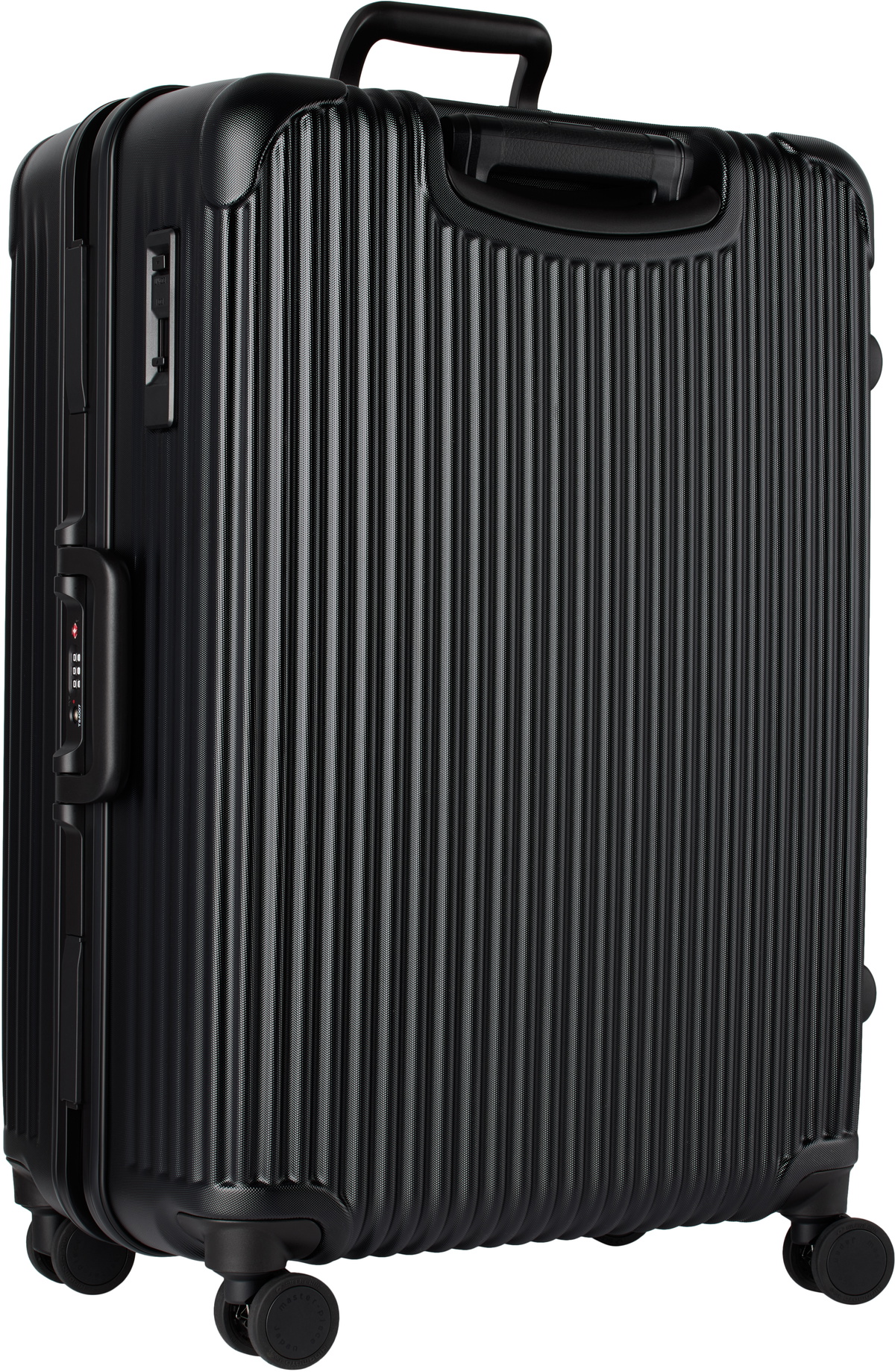 master-piece Black Trolley 75L Suitcase Master-Piece Co