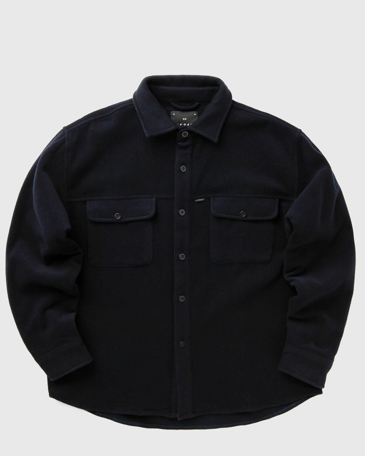 Edwin Jowen Overshirt Ls Blue Longsleeves/Overshirts Edwin