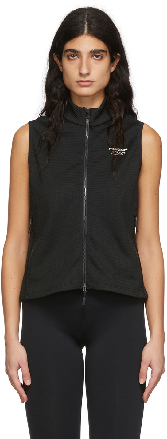 Pas Normal Studios Black Escapism Vest Pas Normal Studios