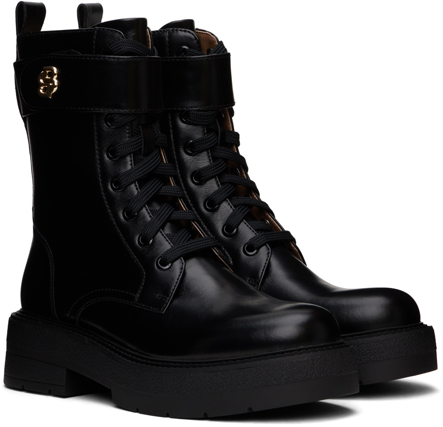 BOSS Black Double B Monogram Boots BOSS