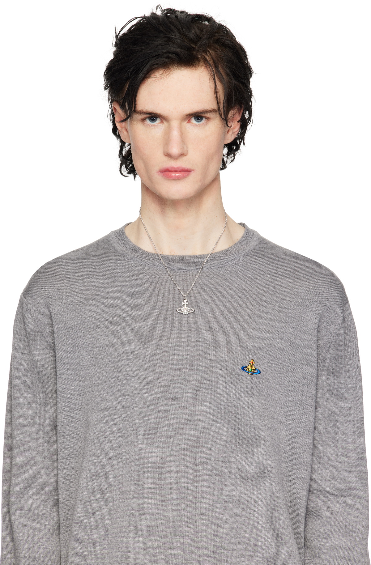 Vivienne Westwood Silver Mayfair Bas Relief Pendant Necklace Vivienne ...