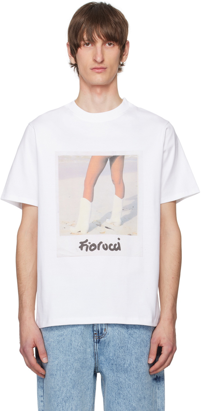 Fiorucci White Legs Polaroid T-Shirt Fiorucci