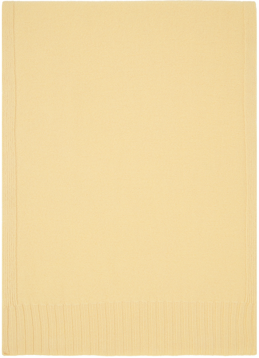 Jil Sander Yellow Patch Scarf Jil Sander