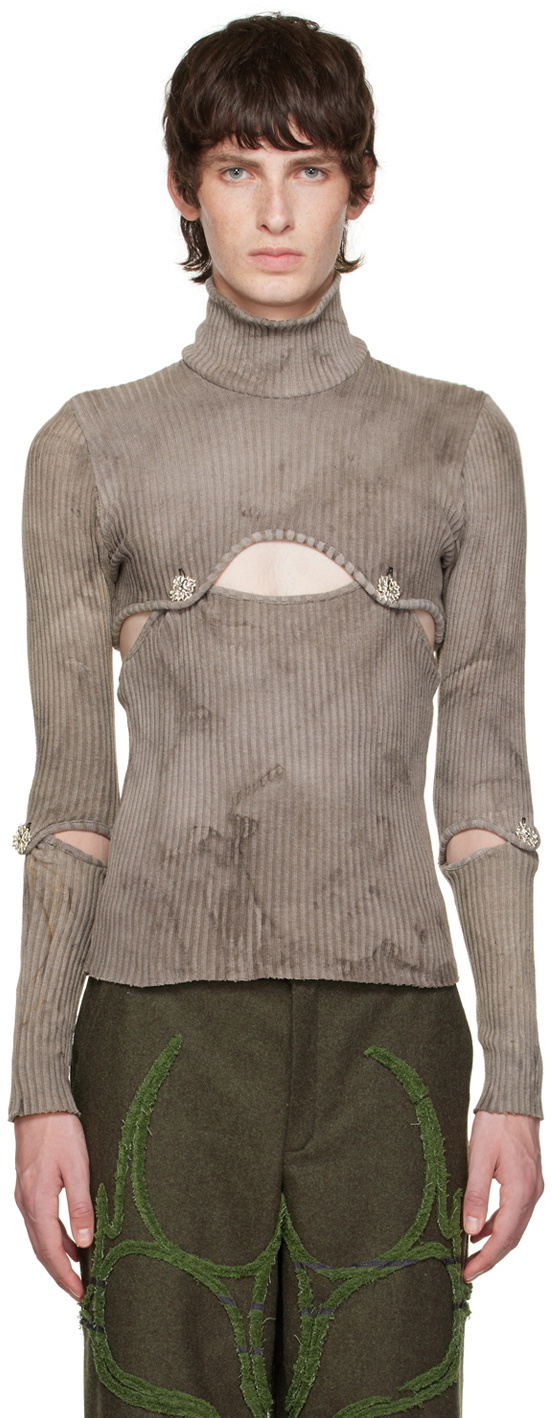 Solitude Studios Gray Armor Turtleneck Solitude Studios