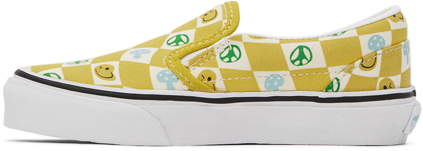 Vans Kids Yellow Classic Little Kids Sneakers Vans