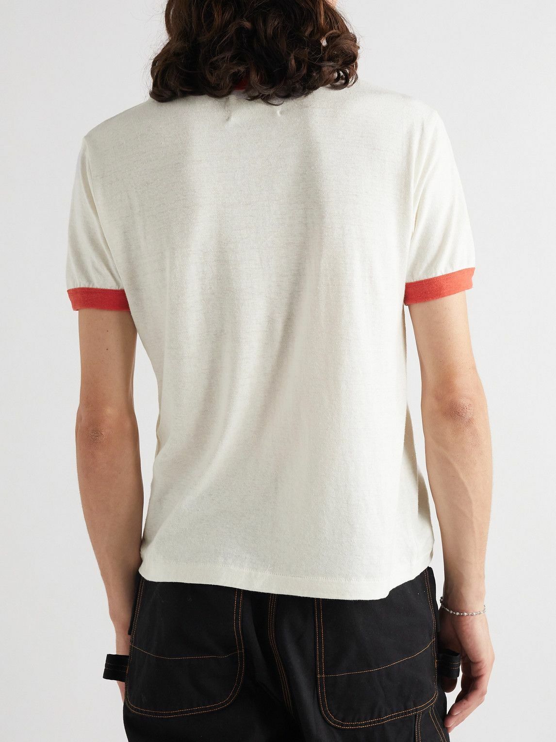 POLITE WORLDWIDE® - Logo-Print Hemp and Cotton-Blend Jersey T-Shirt ...