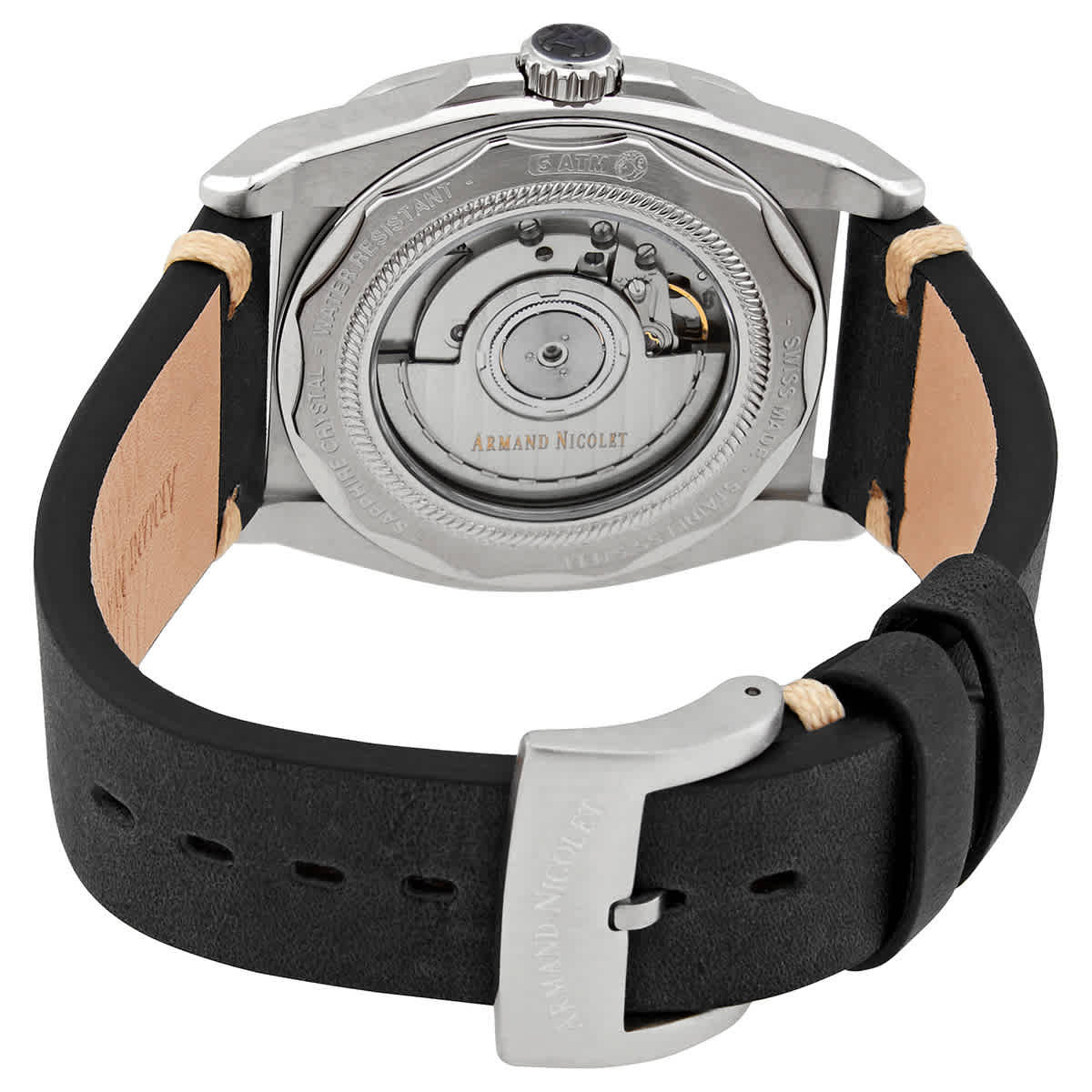 Armand Nicolet JH9 Automatic Black Dial Mens Watch A663HAA-NZ-PK4140NR ...
