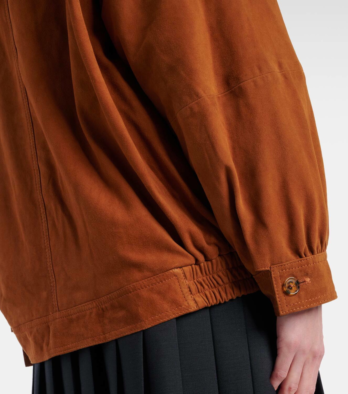 Blazé Milano Viva Cleo suede bomber jacket Blaze Milano