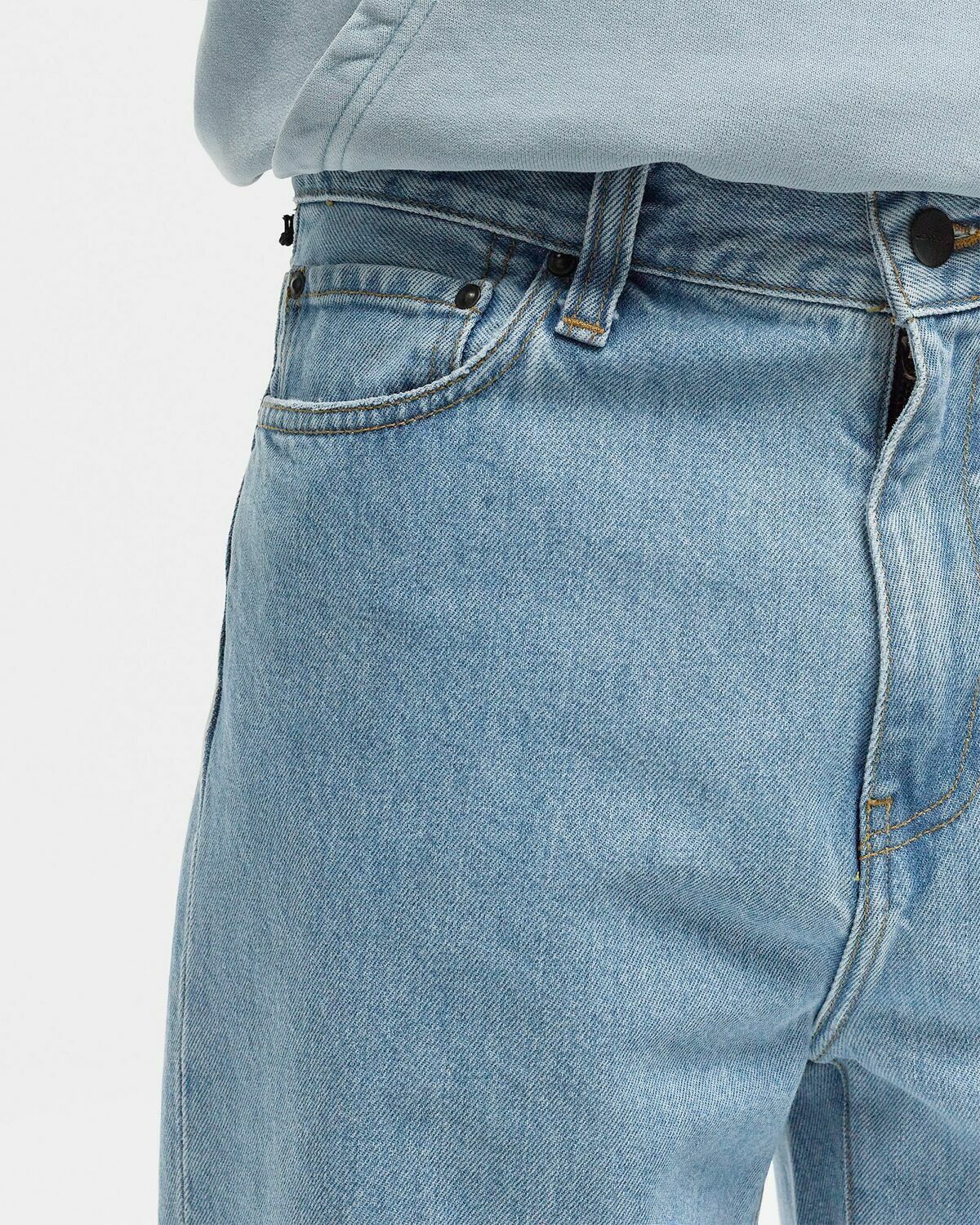 Carhartt Wip Aaron Pant Blue Jeans Carhartt WIP