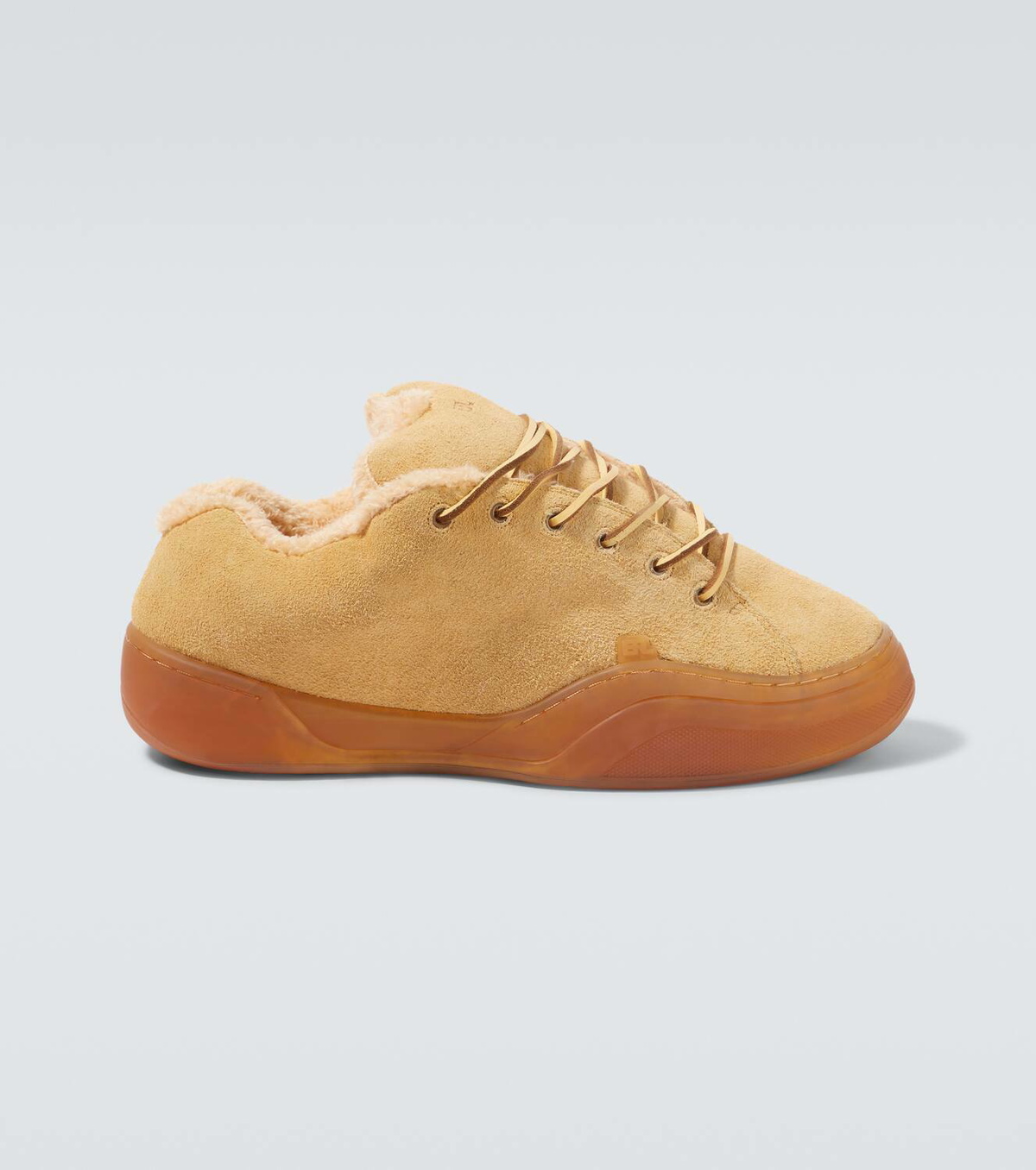 ERL Sand Vamp shearling-lined suede sneakers ERL