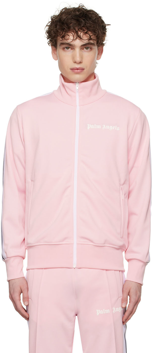 Palm Angels Pink Classic Track Jacket Palm Angels